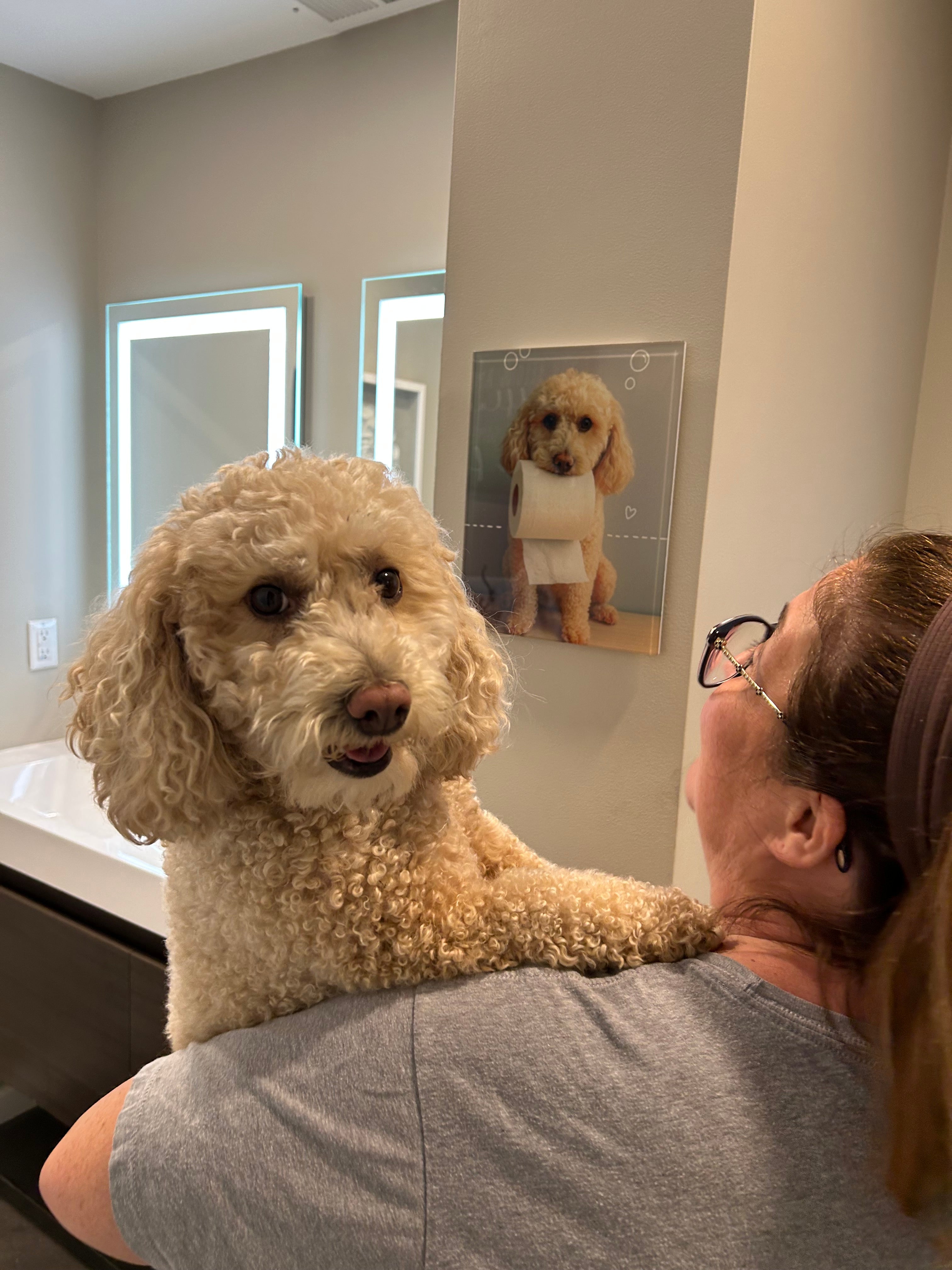Turn Your Pet Into a Stunning Custom Portrait on Glass – Frameless